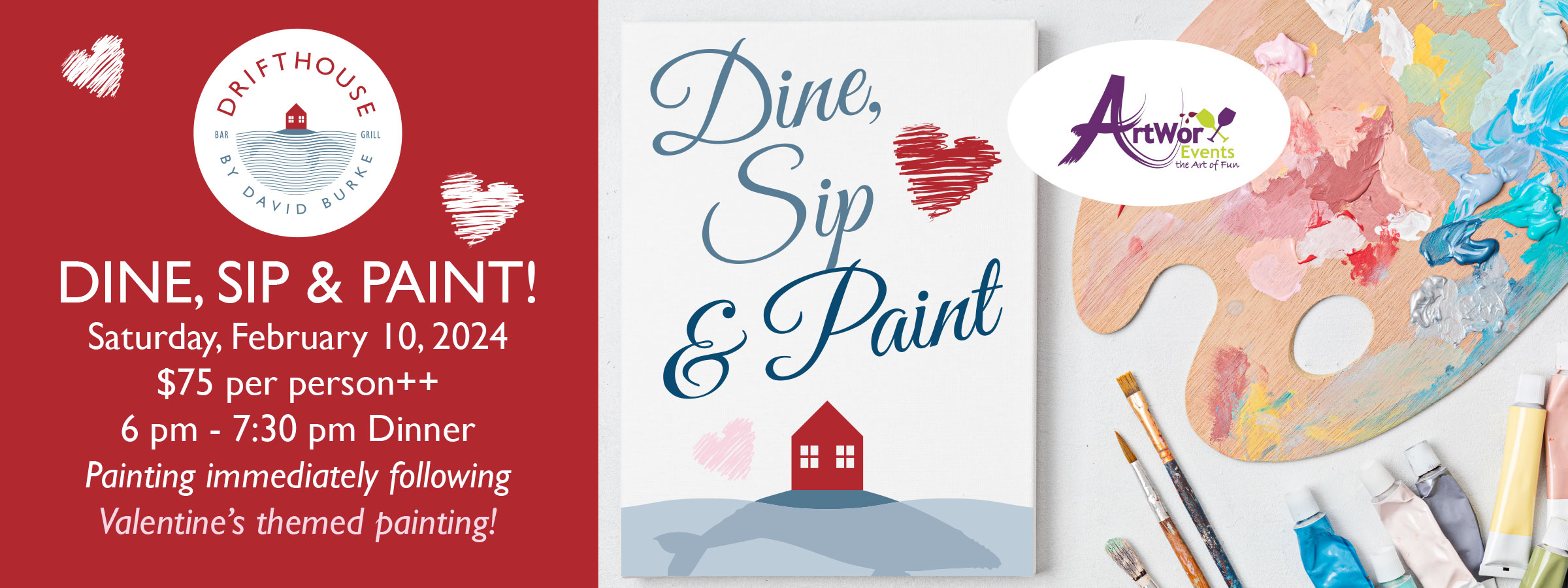 Dine, Sip & Paint at DRIFTHOUSE by David Burke - Dining Out Jersey ...